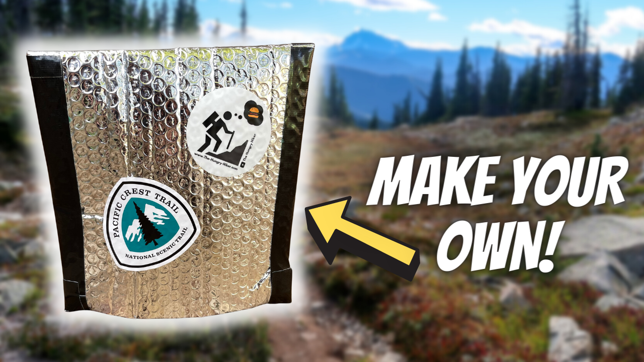 How to Make A Backpacking Food Cozy - The Hungry Hiker