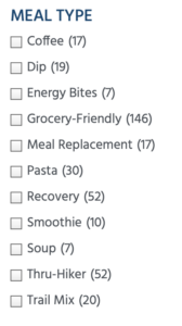 Putting Together a Backpacking Meal Plan Using Backcountry Foodie - The ...