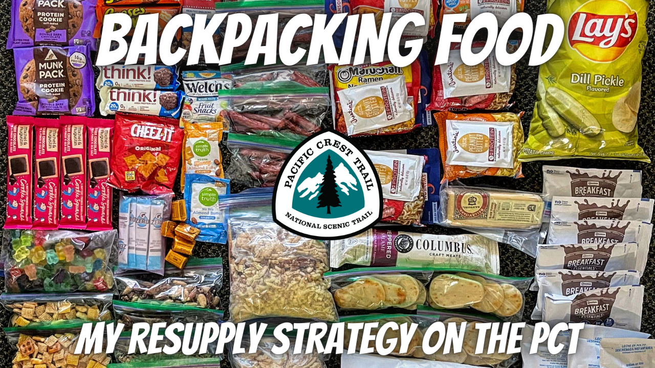 Backpacking Food on the Pacific Crest Trail | My Resupply Strategy - The Hungry Hiker