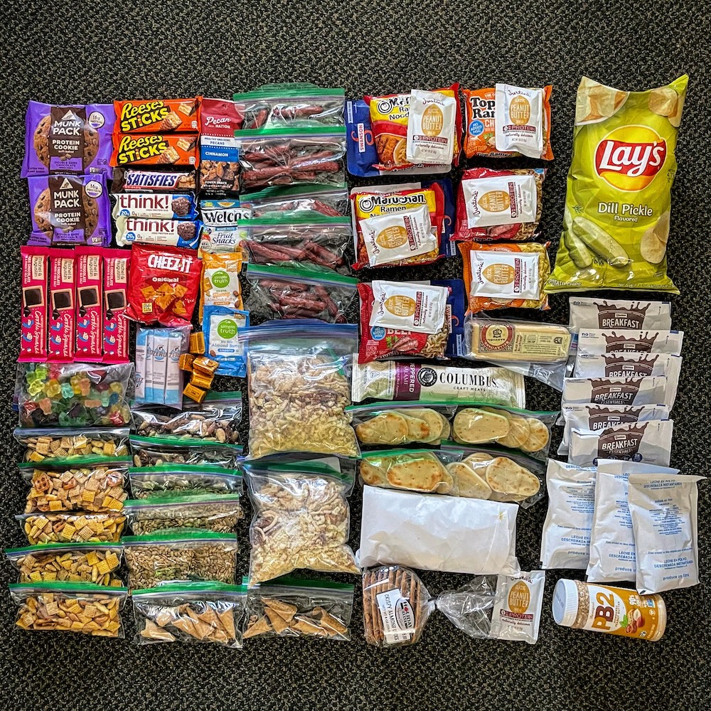 Backpacking Food on the Pacific Crest Trail | My Resupply Strategy - The Hungry Hiker